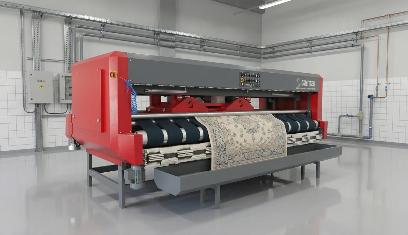 GarMak - Fully Automatic Industrial Carpet Washing Machines